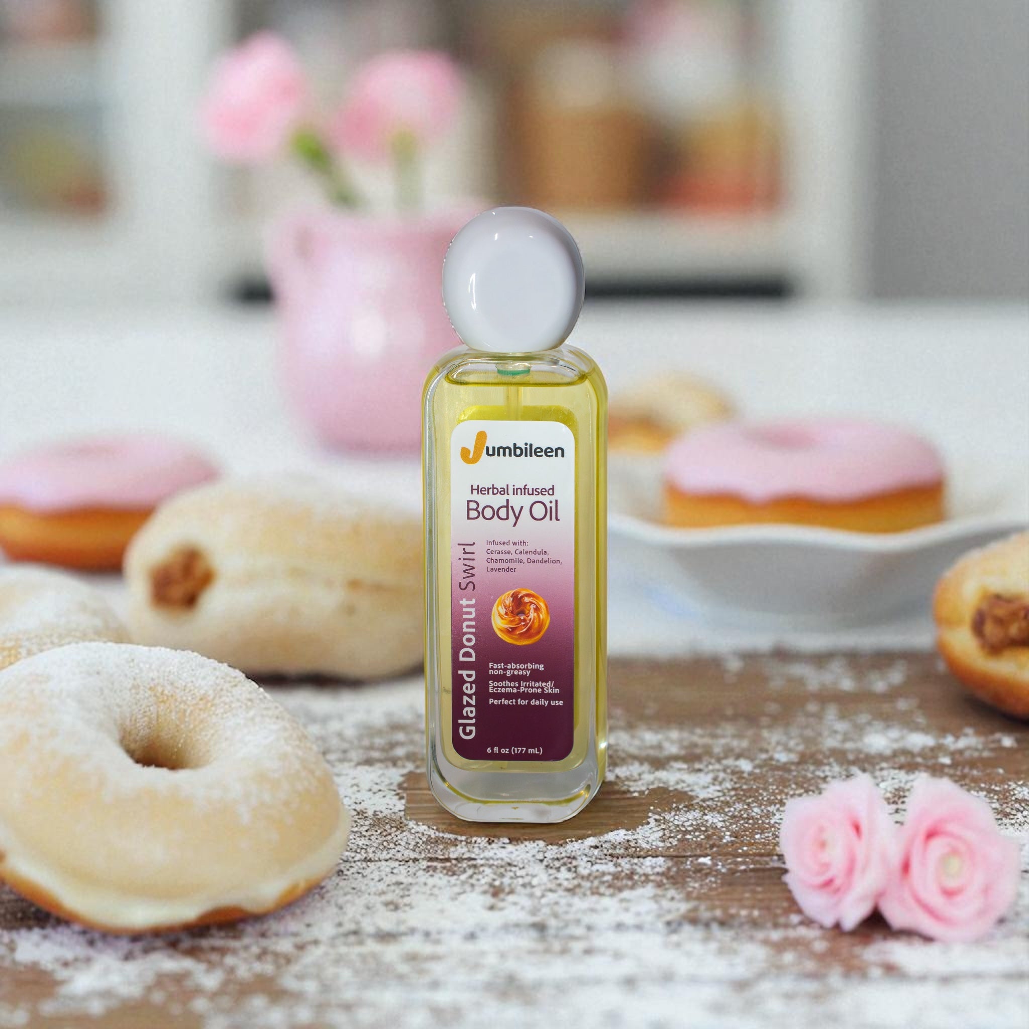 Glazed Donut Swirl Body Oil – Jumbileen